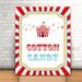 Carnival Birthday Signs, Carnival Cotton Candy Sign, Circus Sweets ...