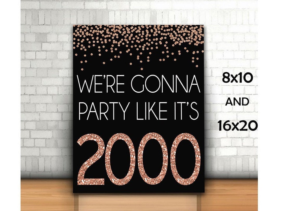 20th Birthday, 8x10, 16x20, Cheers to 20 Years, Happy 20th Birthday ...