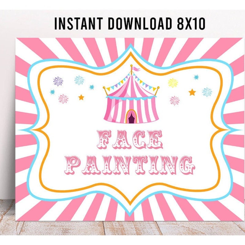 Face Painting Sign - Etsy