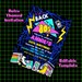 Retro Theme Party Bundle, Invitations & Decorations, Printable Package ...