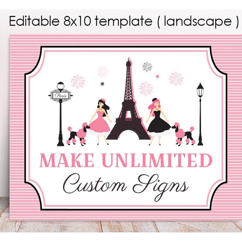 Paris Theme - Etsy