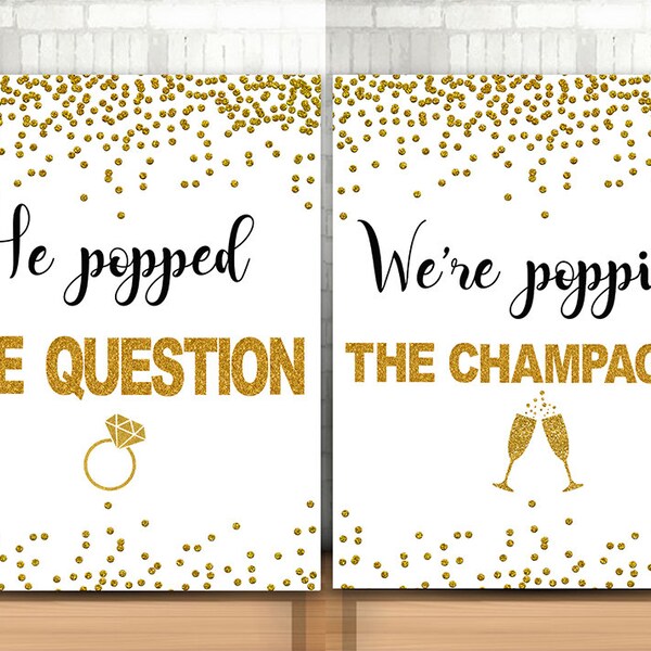 Pop the Question - Etsy