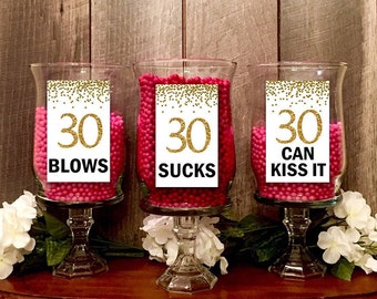 30 Sucks Printable - Etsy