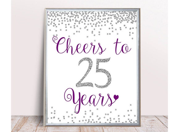 25th Silver Birthday Quotes Best Deals 25th Anniversary Gift Ideas