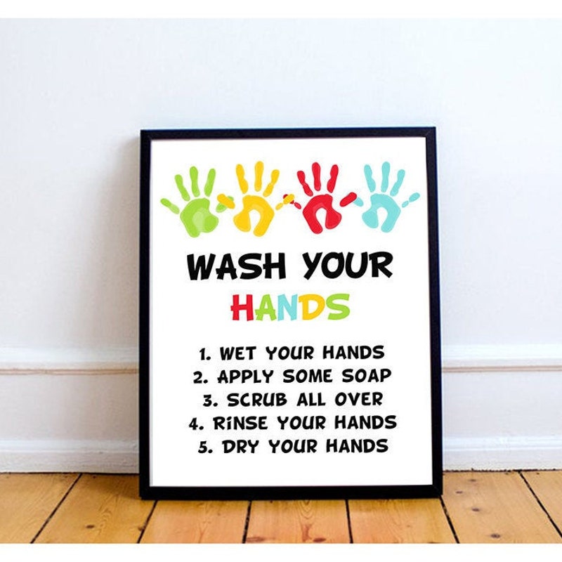 Rainbow Kids Bathroom - Etsy