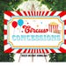 Circus Birthday Party Sign, Grab a Nose and Clown Around Sign ...