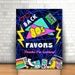 Retro Party Signs Bundle Back to the 80s 80s Themed Party - Etsy