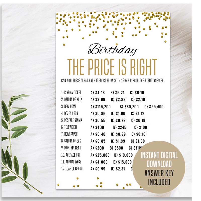 The Price is Right - Etsy