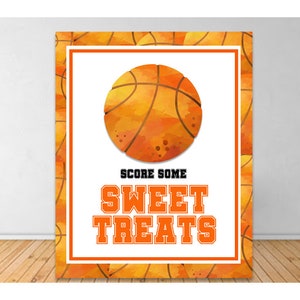 Basketball Theme Party Bundle, Basketball Birthday Signs, Printable ...