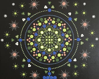 Mandala painting: Praise the bride | Etsy