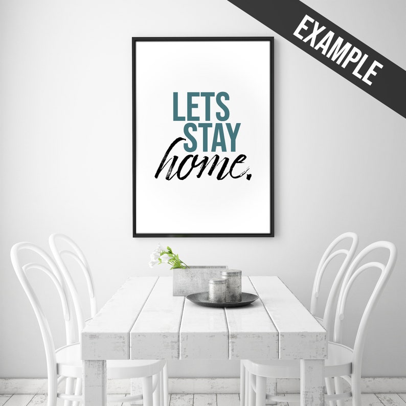 Custom Quote Print Personalised Text Personalized Poster | Etsy