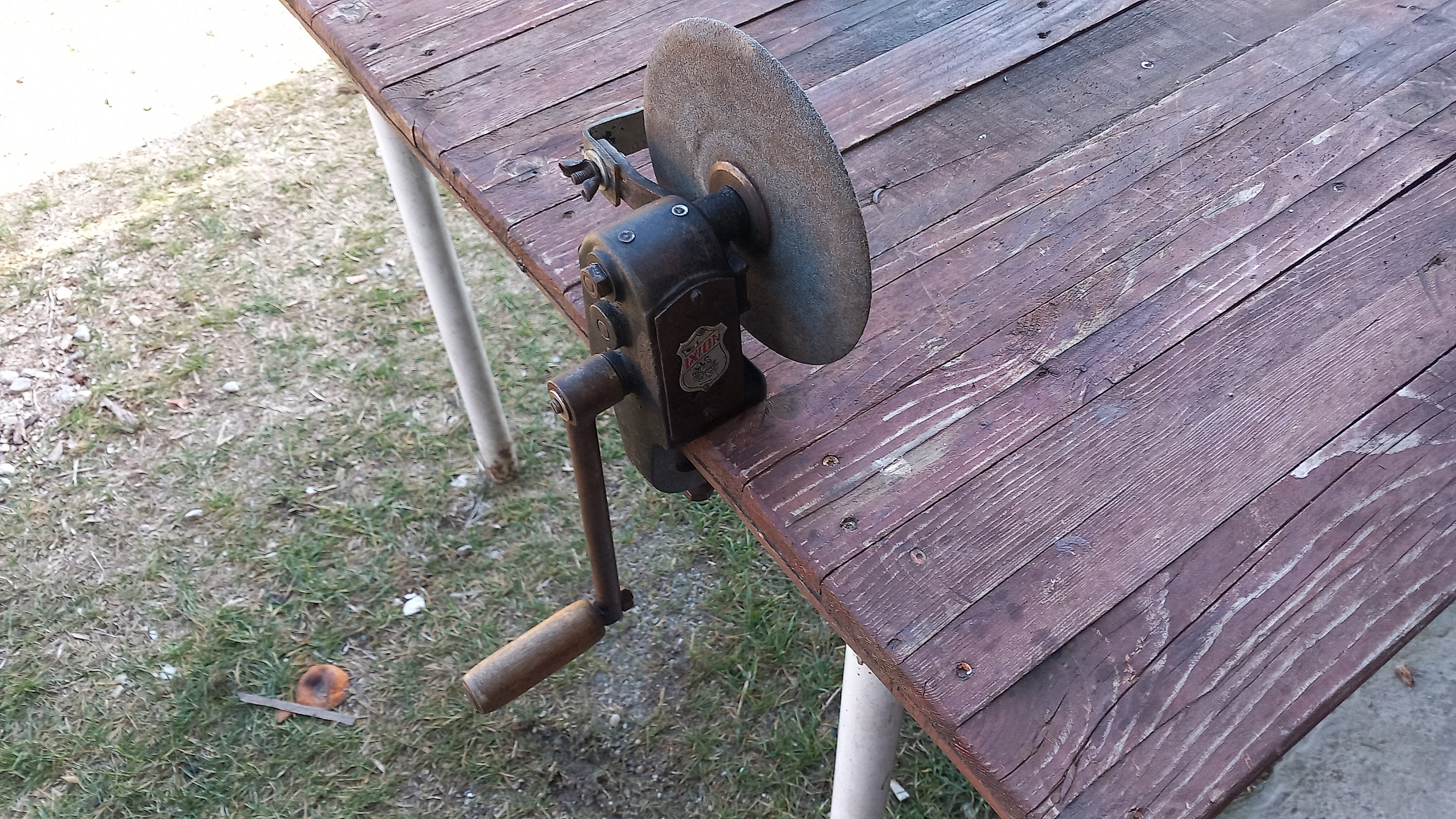 Antique Grinding Machine, Made in Germany, IXION Brand, Estimated 1940 ...