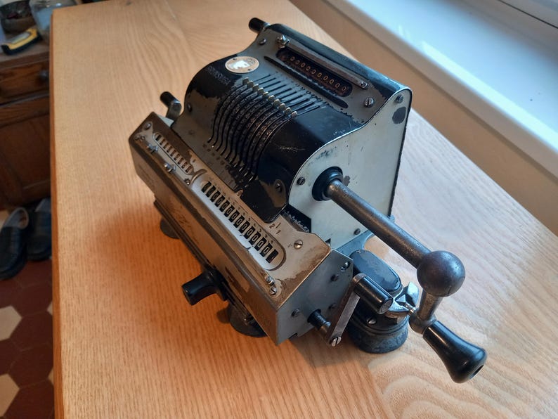 Antique Brunsviga 13 Mechanical Calculator, Made in Germany - Etsy