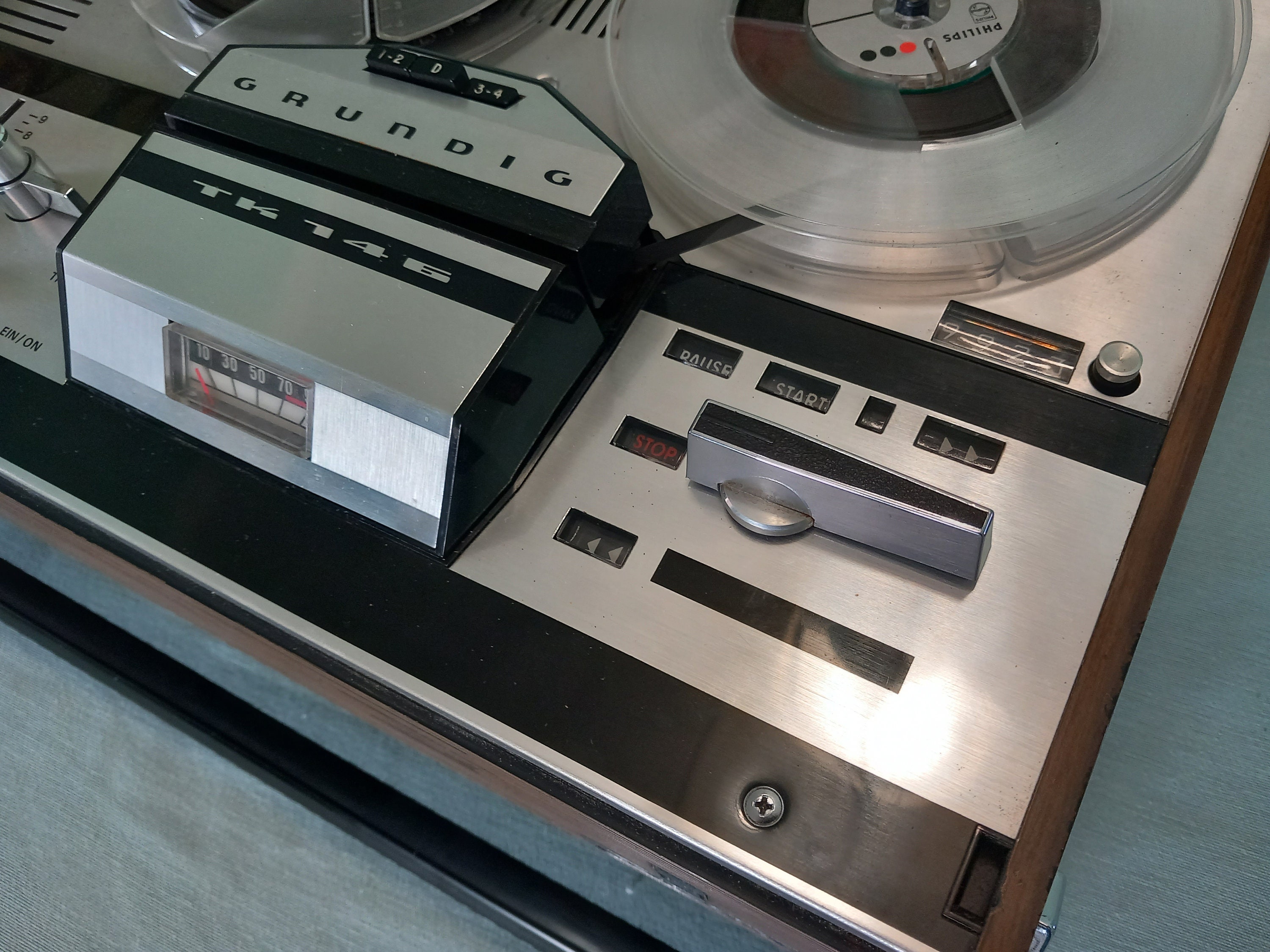 Grundig TK 146 Magnetophon, Reel-to-reel Tape Recorder - Etsy