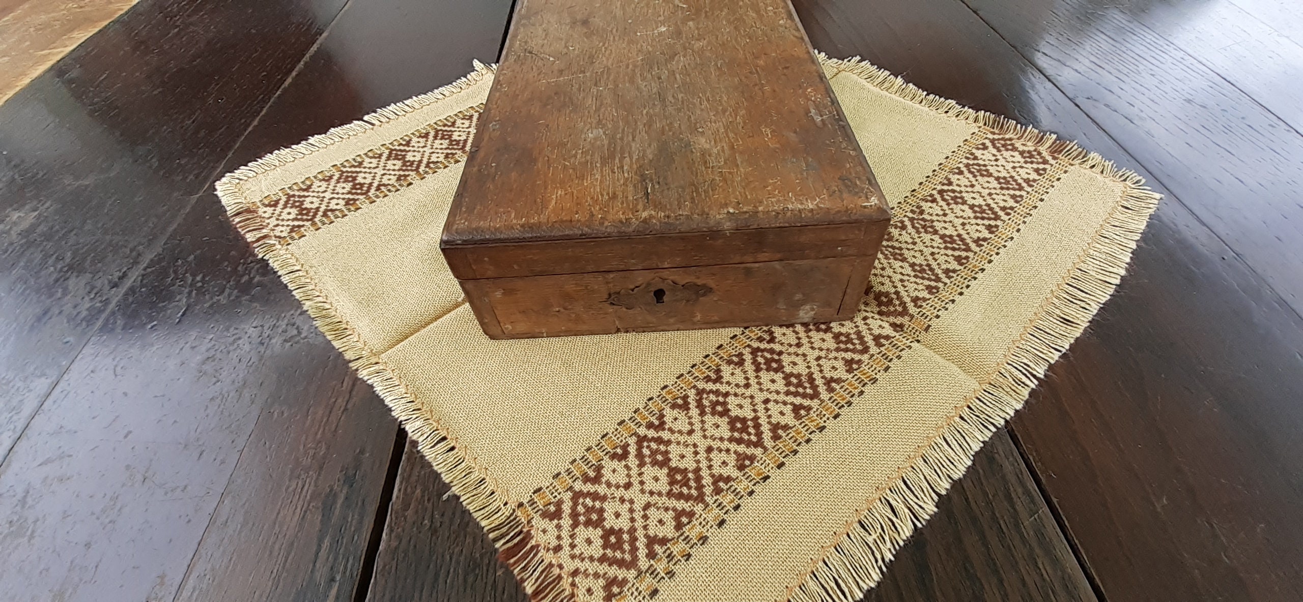 Antique Wooden Shaving Box With Beveled Mirror. Made in Germany - Etsy
