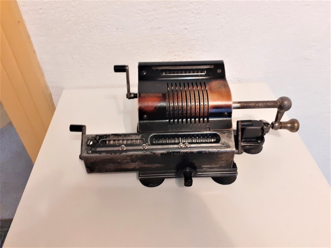 Antique Brunsviga 13 Mechanical Calculator – Working German Pinwheel ...