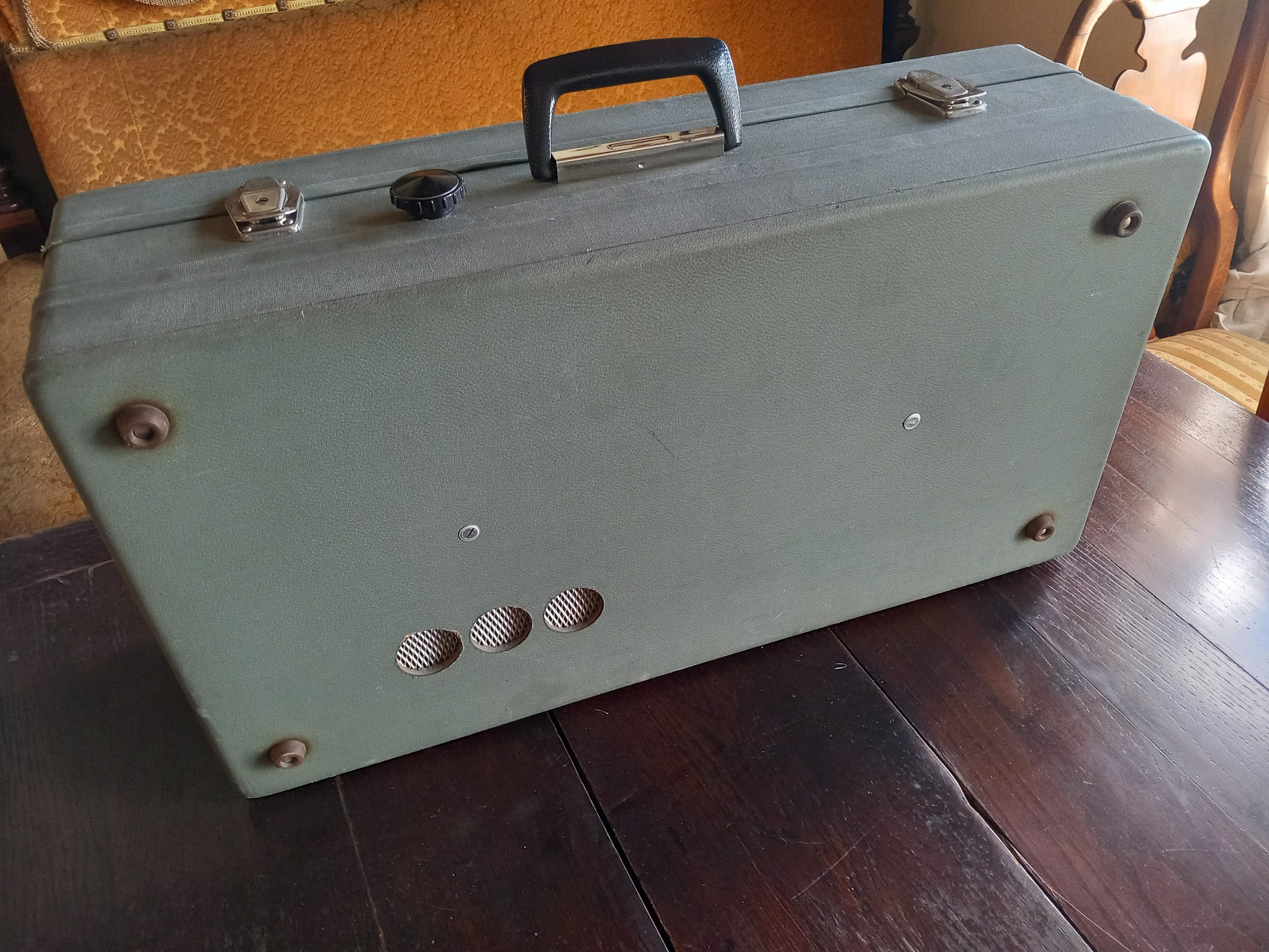 Super Rare 1950s Harmona German 220/240v Portable Harmonium Home Air ...