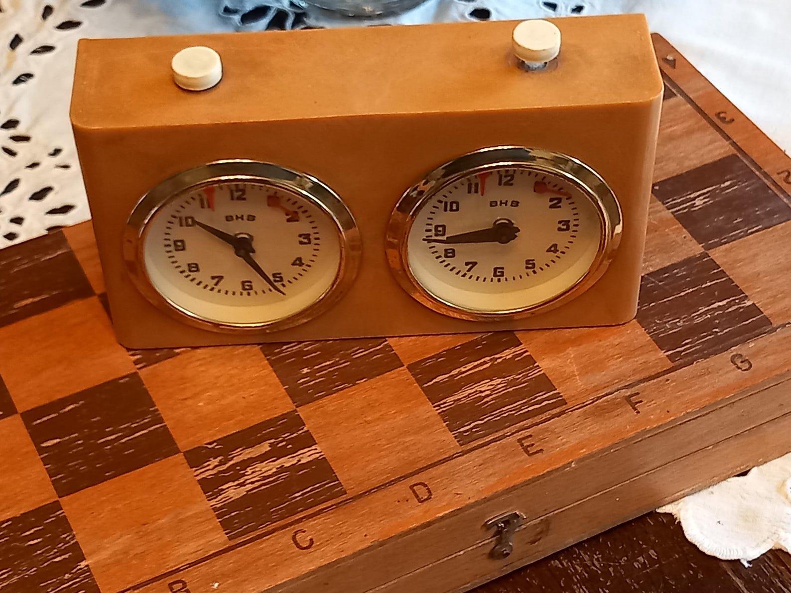 BHB Vintage Tournament Chess Clock, Retro Mechanical Competitive Chess ...