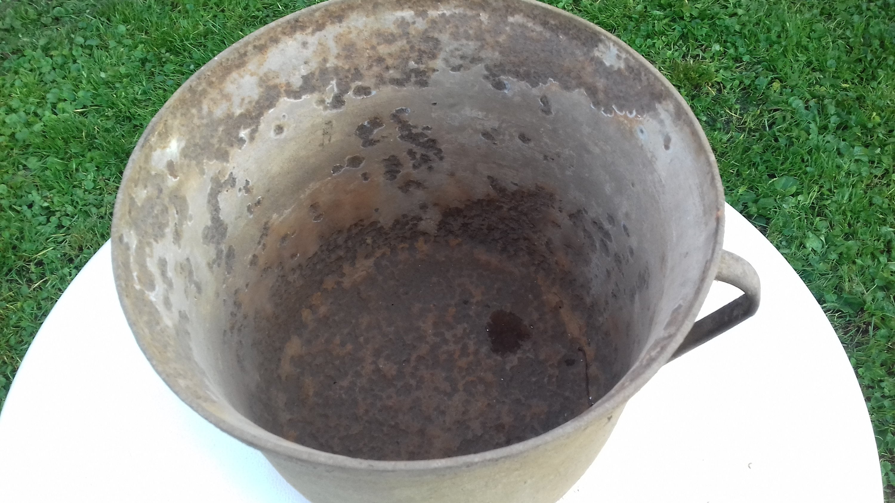 Antique Iron pot massive vintage iron pot rusty iron pot | Etsy