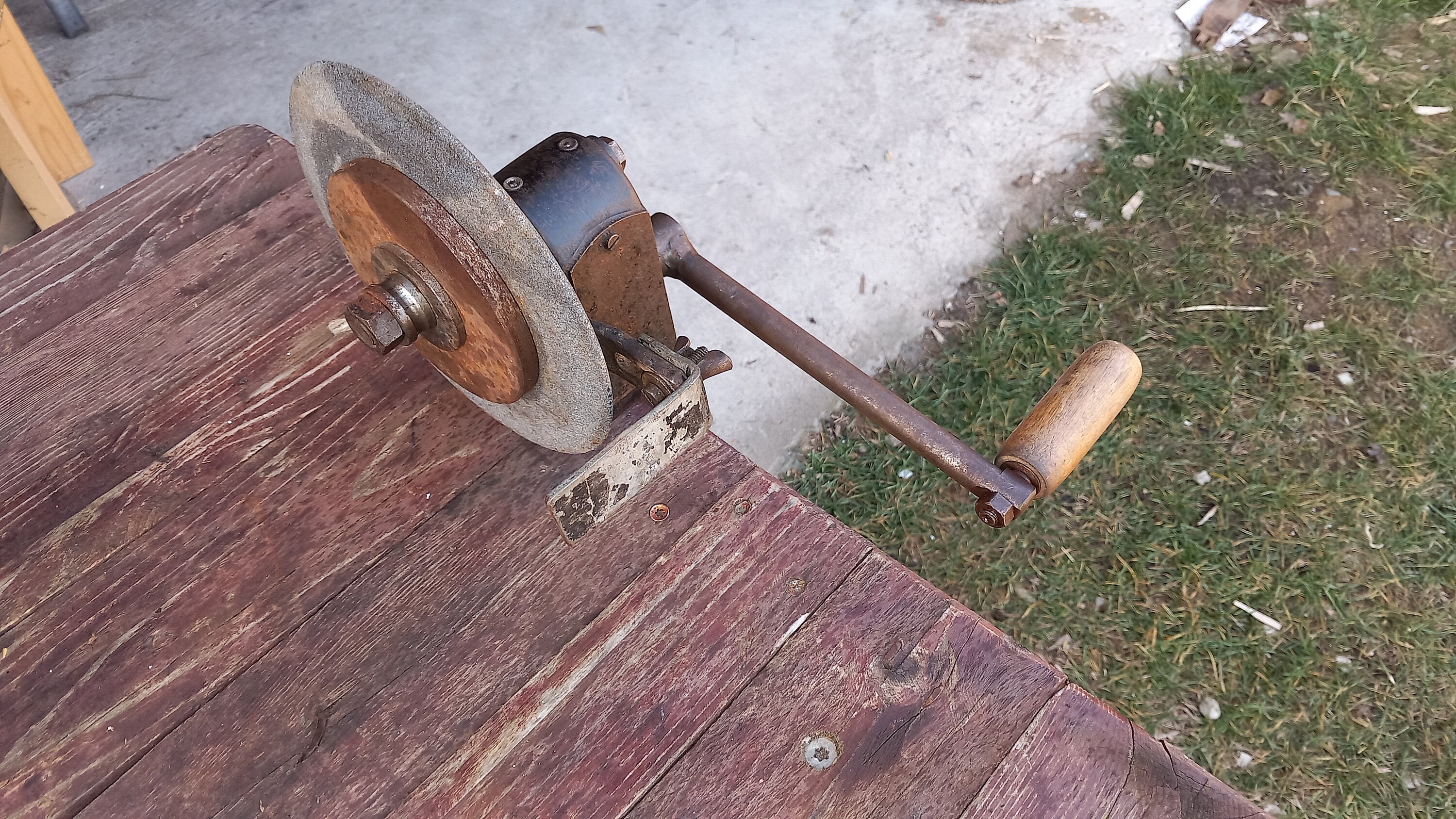 Antique Grinding Machine, Made in Germany, IXION Brand, Estimated 1940 ...