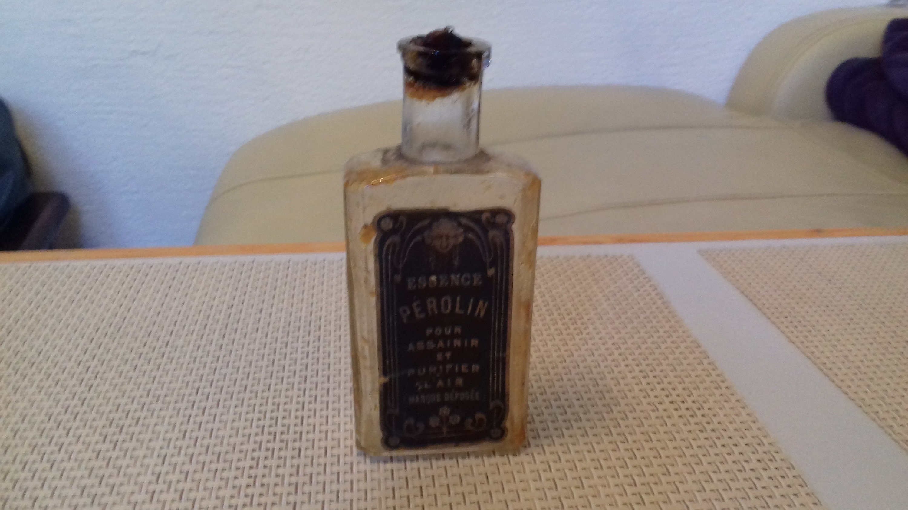 Rare and Original Bottle,small Old Bottle of the Beginning of the 20th ...