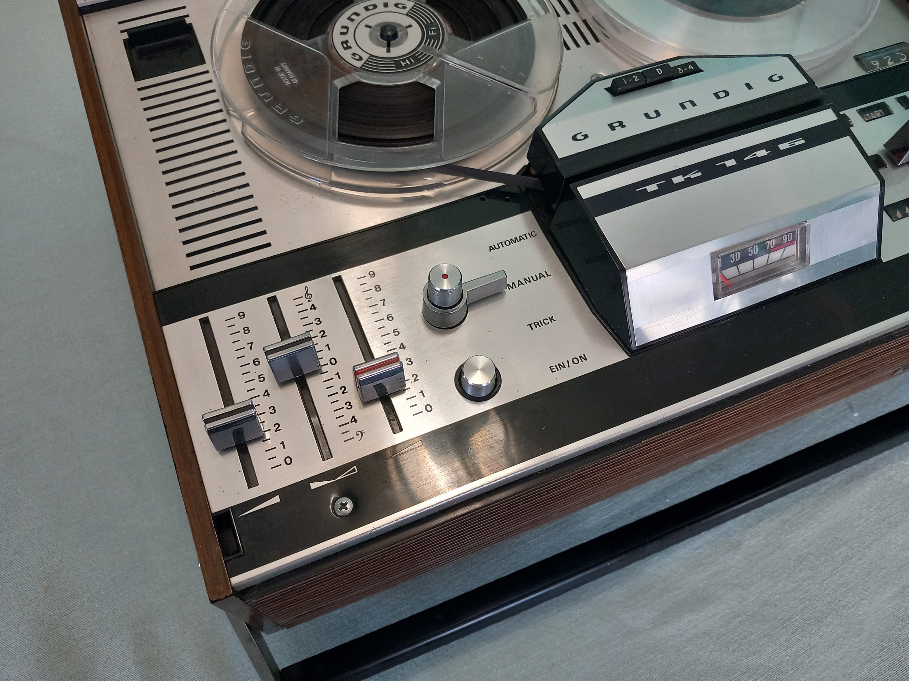 Grundig TK 146 Magnetophon, Reel-to-reel Tape Recorder - Etsy