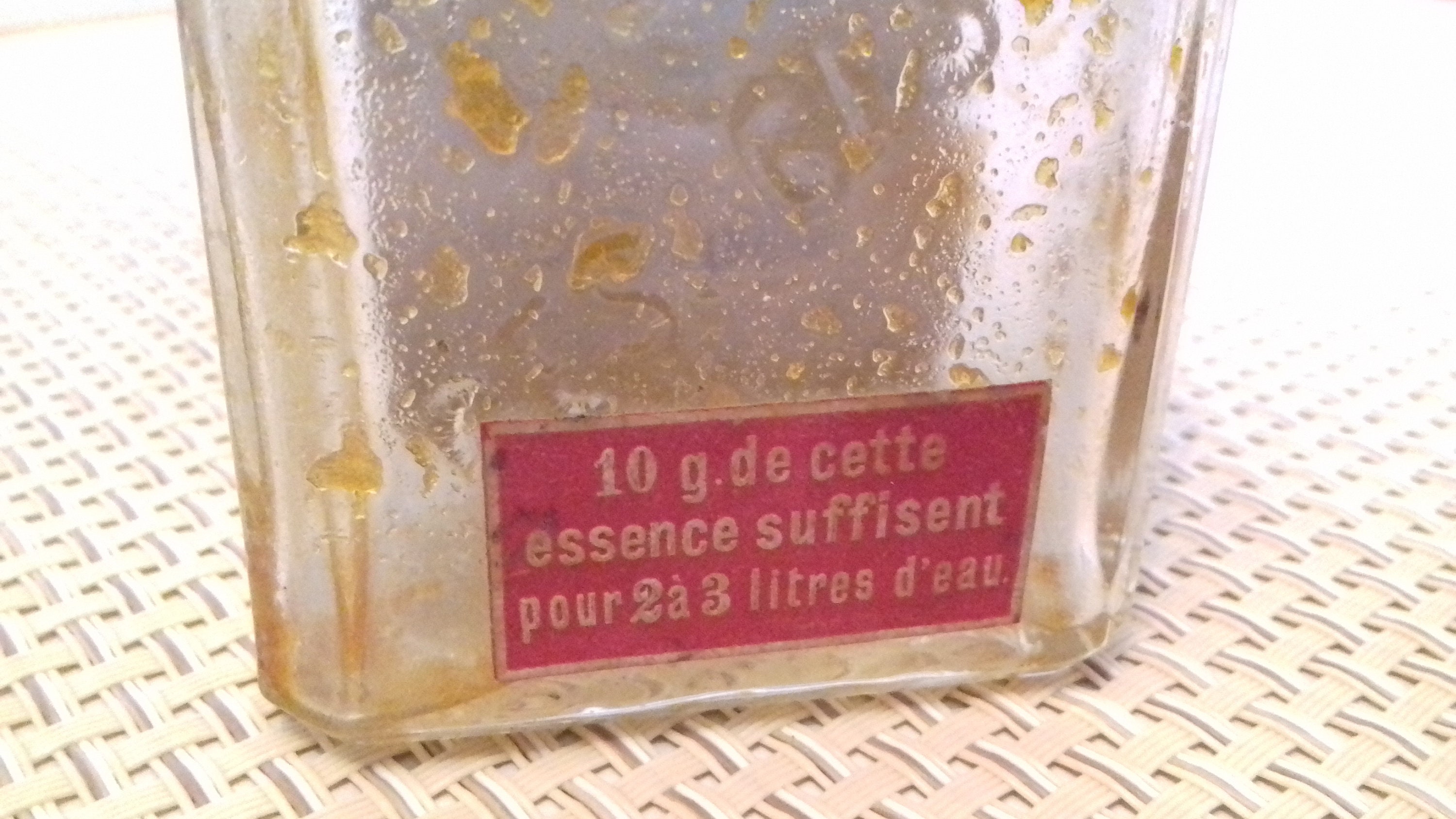 Rare and Original Bottle,small Old Bottle of the Beginning of the 20th ...