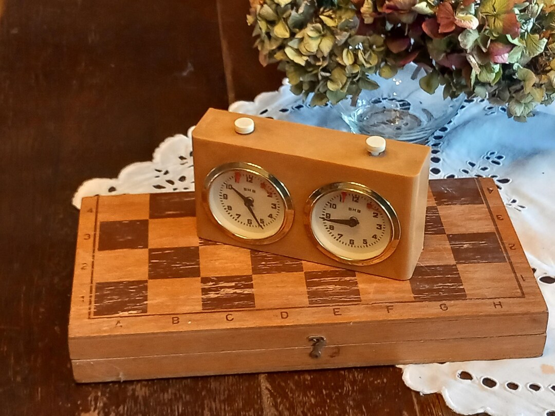 BHB Vintage Tournament Chess Clock, Retro Mechanical Competitive Chess ...
