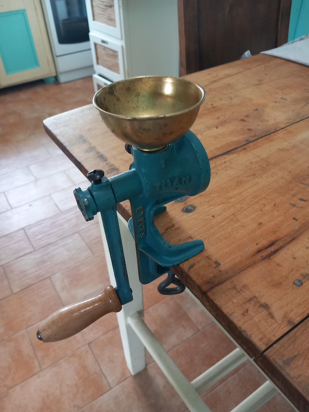 Poppy Seed Grinder, Titan Expres Vintage Poppy Grinder, Spice Grinder ...