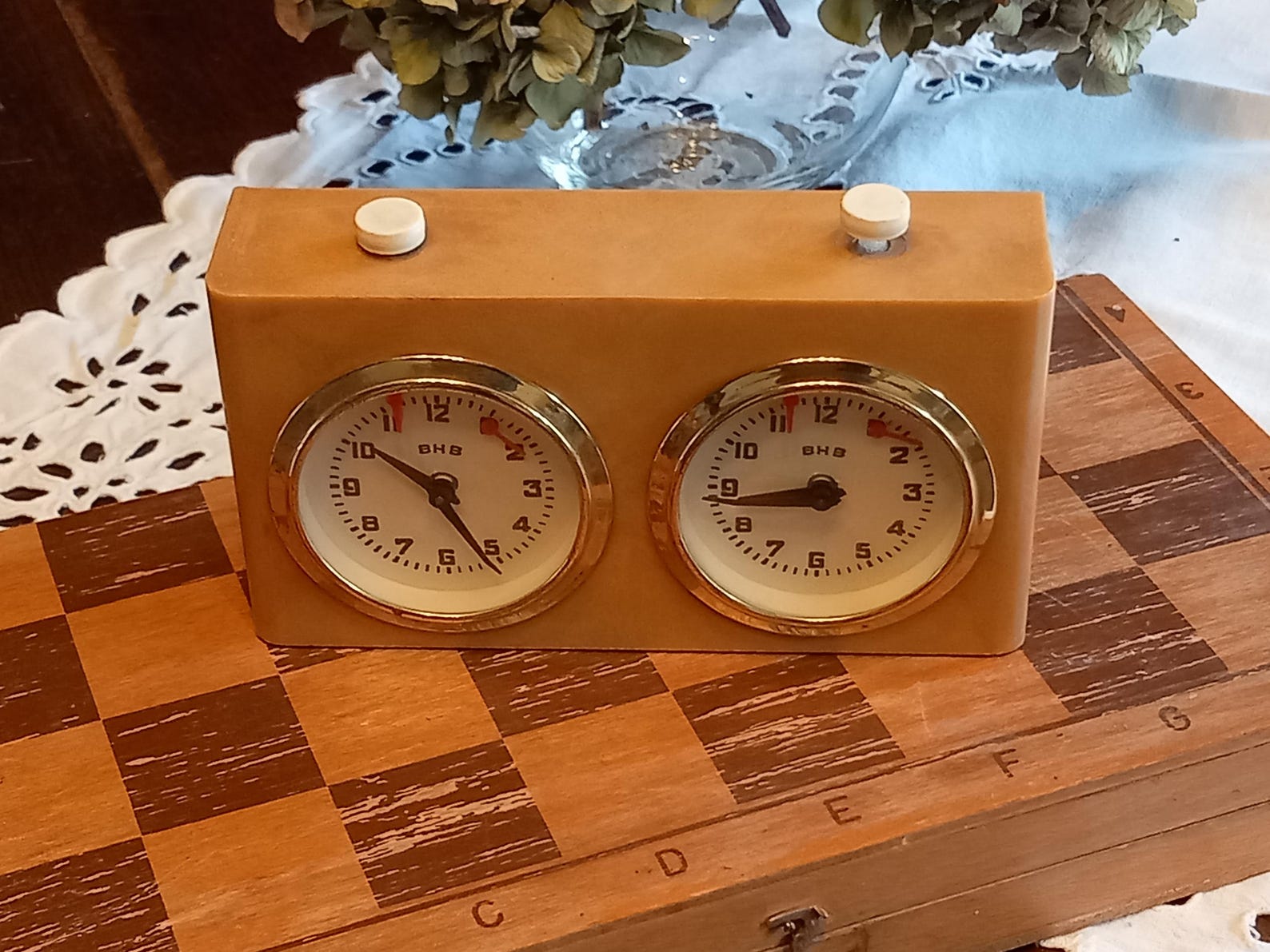 BHB Vintage Tournament Chess Clock, Retro Mechanical Competitive Chess ...