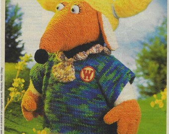 Alan Dart Knitting Pattern for a Bob the Builder Toy Doll in Double ...