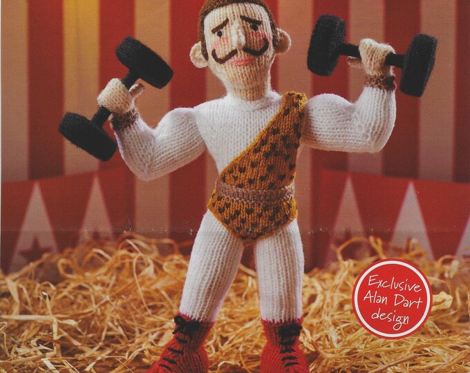 Alan Dart Knitting Pattern Howdy Pardner Cowboy Toy Doll in Double ...