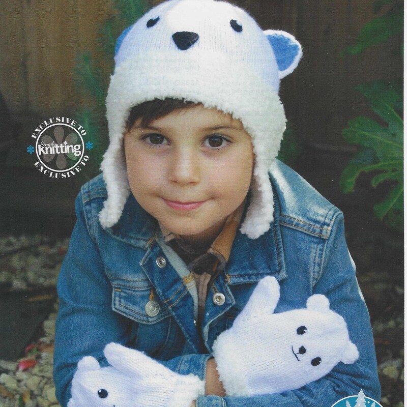 Polar Bear Mittens - Etsy