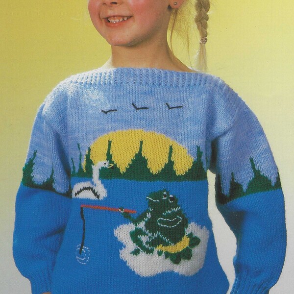 Original Out-of-print Hayfield Knitting Pattern 00843: Kids Toddlers ...