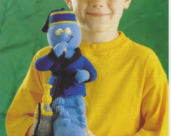 Original Vintage Alan Dart Knitting Pattern Leaflet E2323: Preston Dog ...