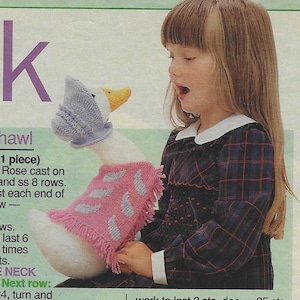 Alan Dart Knitting Pattern Jemima Puddle-duck Beatrix Potter Toy Doll ...