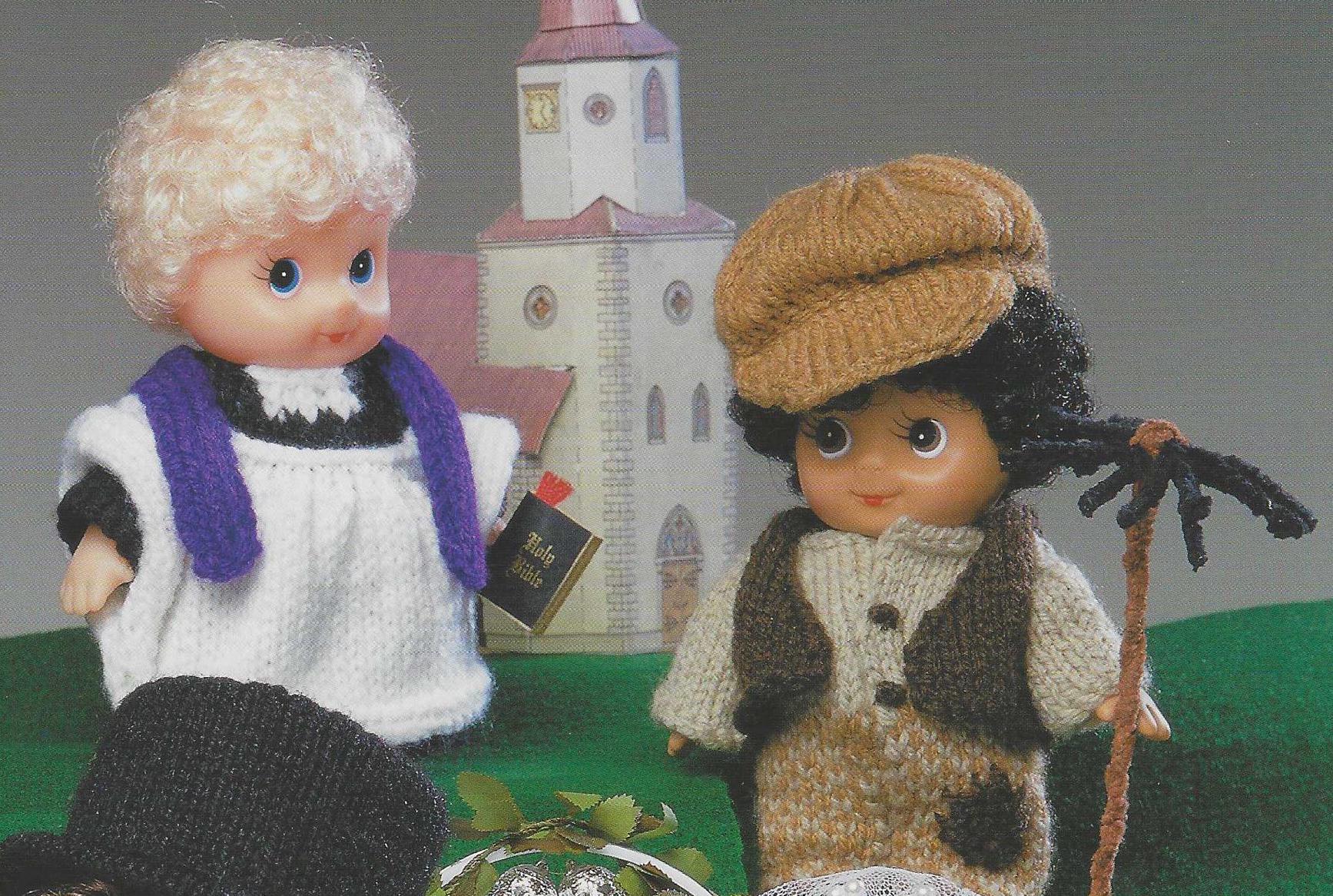 Out-of-print Craftime Knitting Pattern EM 7: Tickle Tums Wedding ...