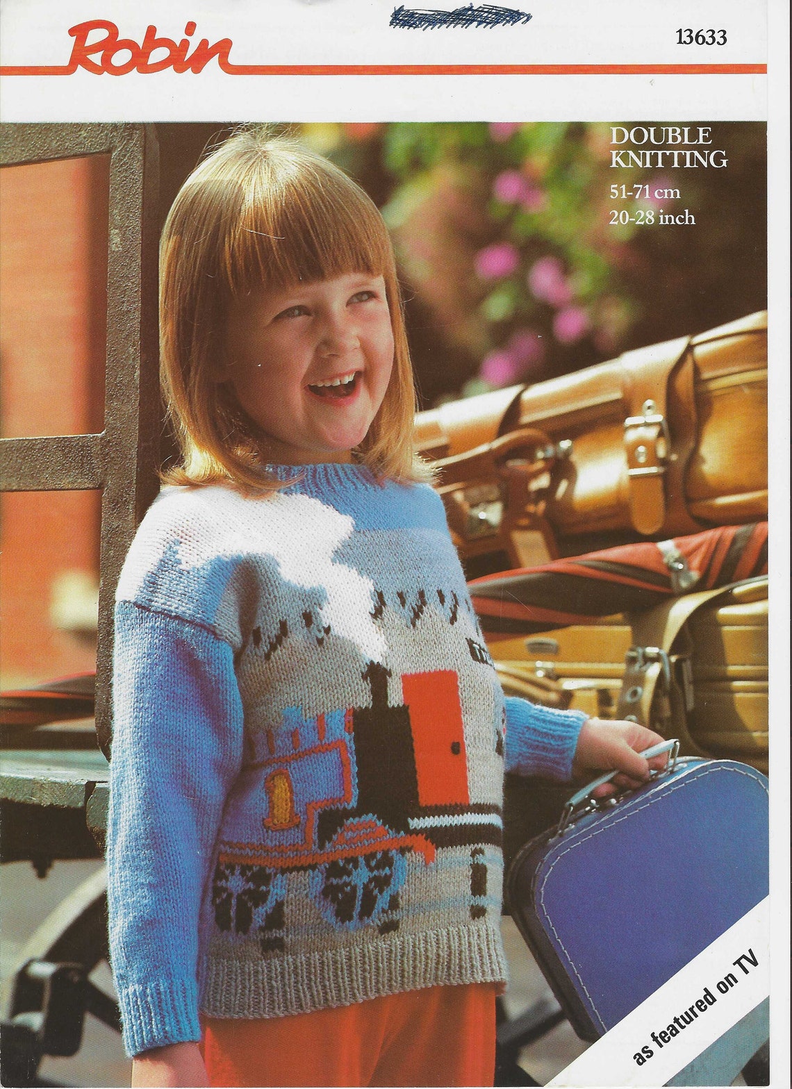 Original Out-of-print Robin Knitting Pattern 13633, Kid's Thomas the ...