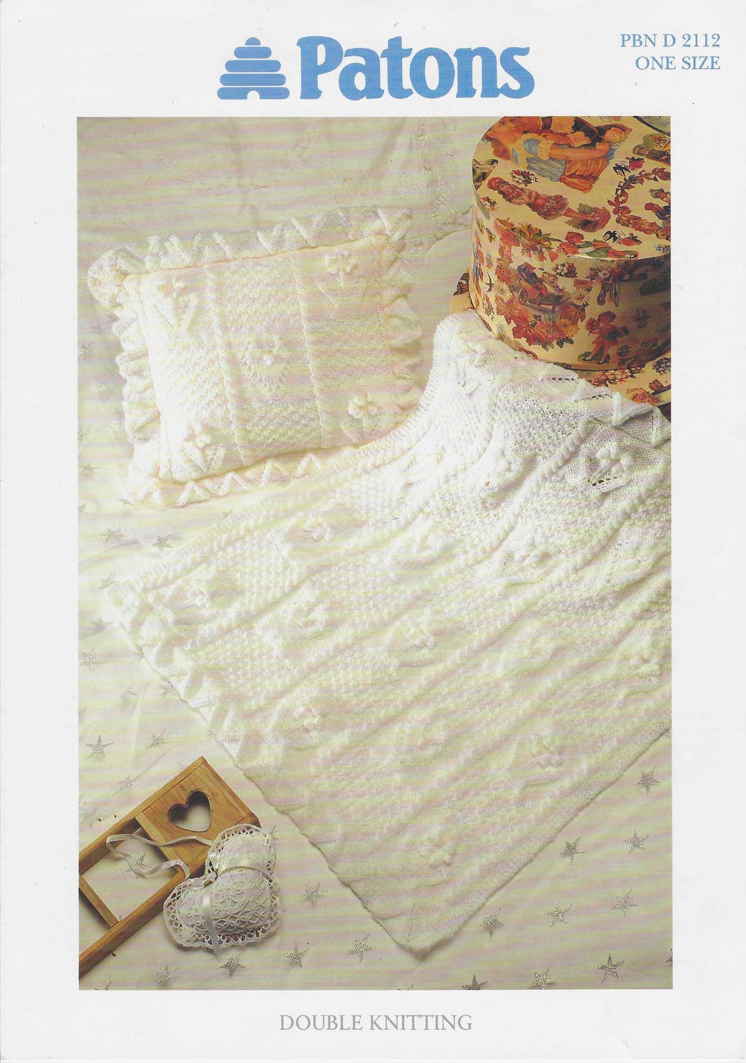 Original Out-of-print Patons Knitting Pattern 2112, Baby Babies Pram ...