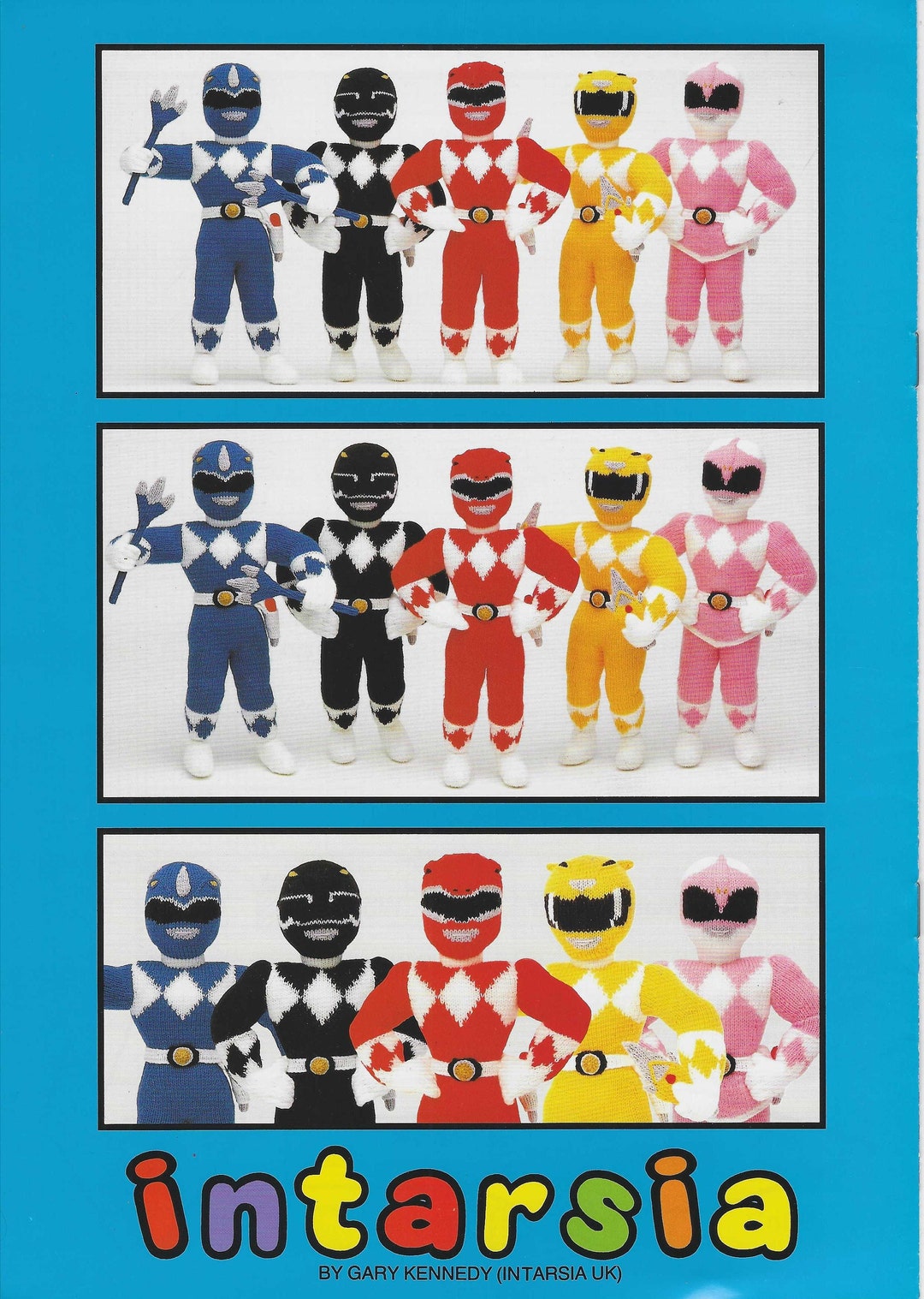 Original Vintage Alan Dart Knitting Pattern Booklet: Five Mighty ...