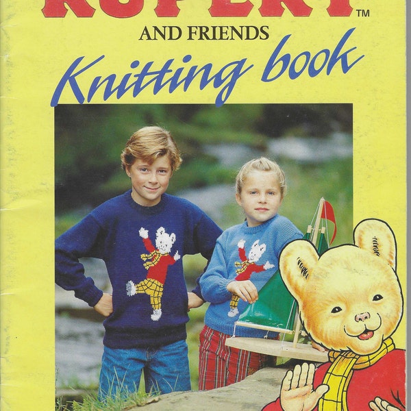 Rupert Bear Pattern - Etsy
