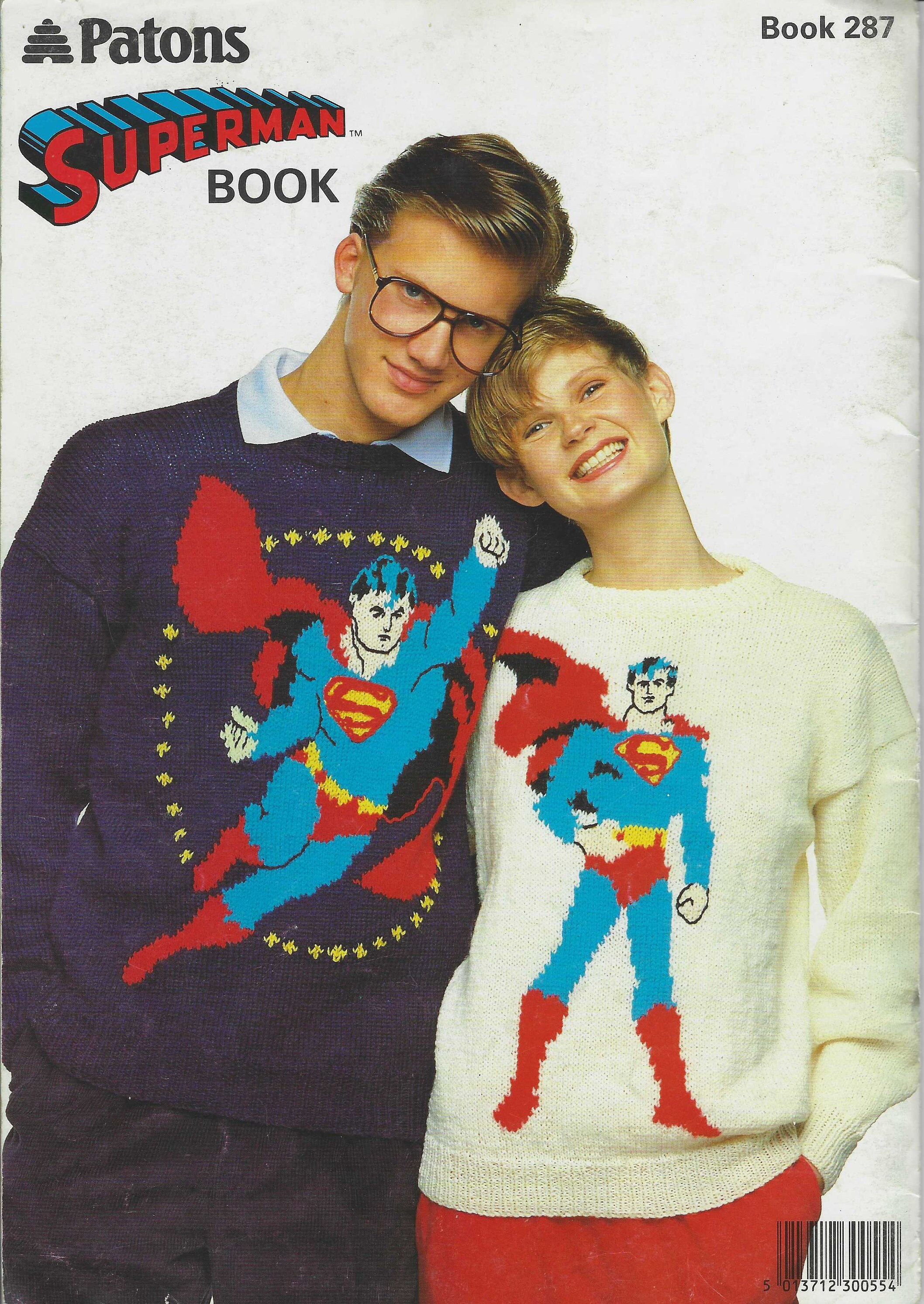 Original Vintage Patons Knitting Pattern Booklet 287: Seven Adult's Kid ...