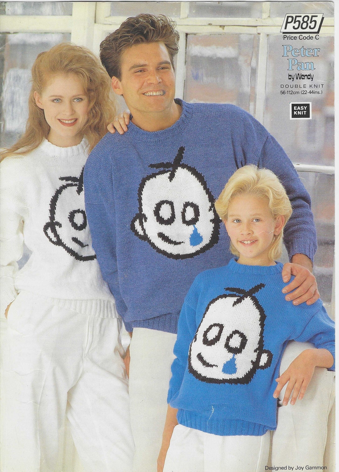 Out-of-print Wendy Knitting Pattern P585: Family Great Ormond Street ...