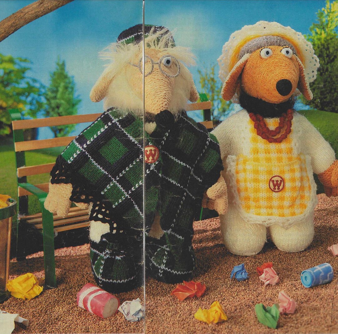 Alan Dart Knitting Pattern Uncle Bulgaria Madame Cholet Wombles Toys ...