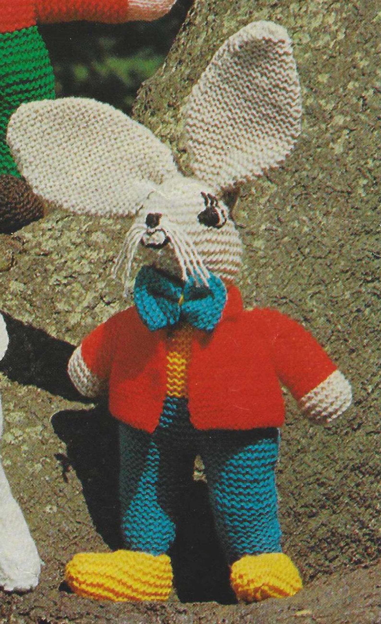 Original Vintage Patons Knitting Pattern 1370 Knitted Toys - Gnome ...