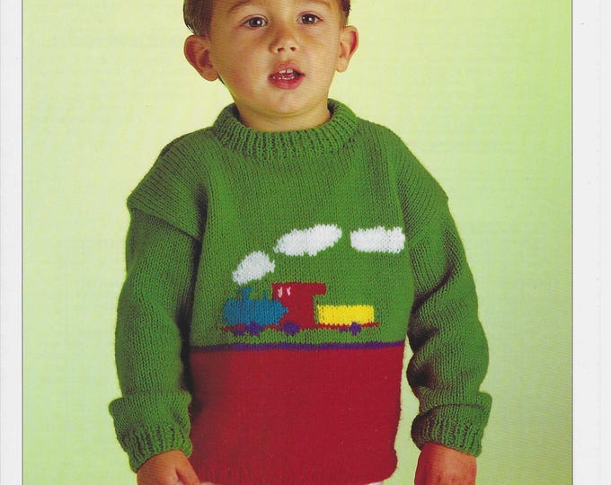 Original Out-of-print Hayfield Knitting Pattern 00843: Kids Toddlers ...