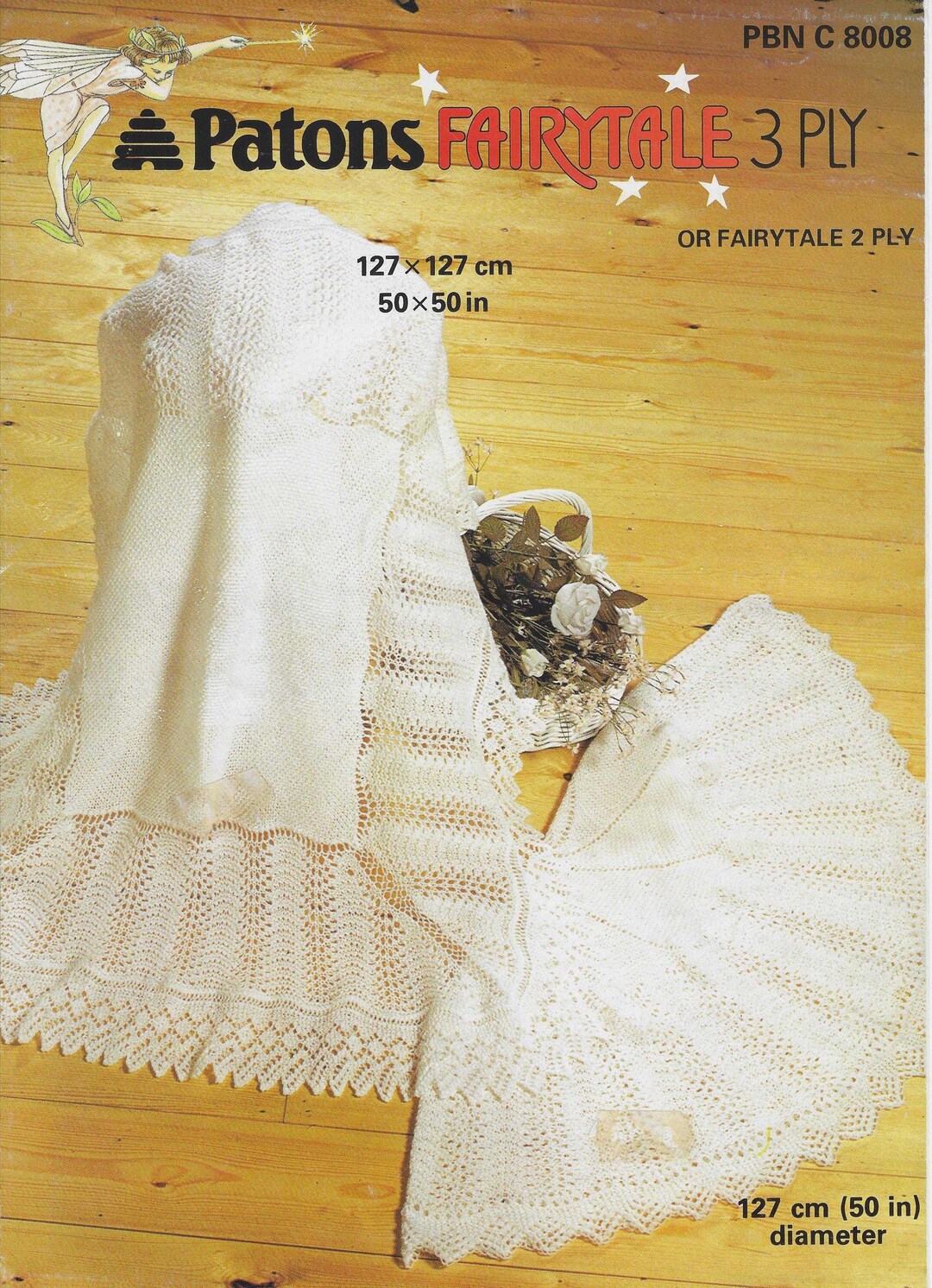 Out-of-print Patons Fairytale Knitting Pattern 8008 - Baby Babies ...