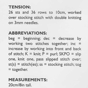 Original Vintage Alan Dart TDB Knitting Pattern Leaflet: Alice in ...