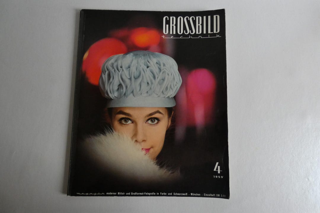 Vintage Magazine From 1959, Issue 4 - Large Format Technology. Magazine ...