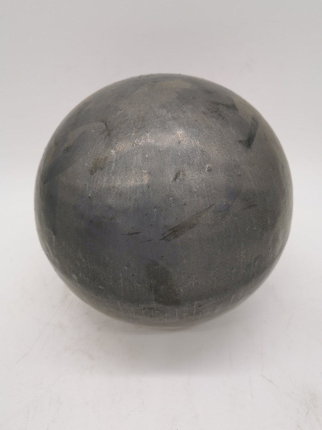 Decorative Ball Garden Ball Rose Ball Anthracite Glazed Frostproof 12 ...